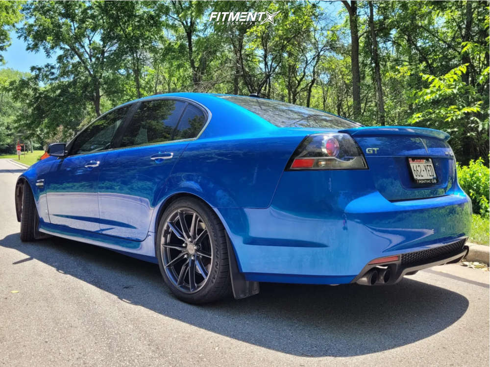 2009 Pontiac G8 GT with 19x8.5 Niche Rainier and Continental 245x40 on ...