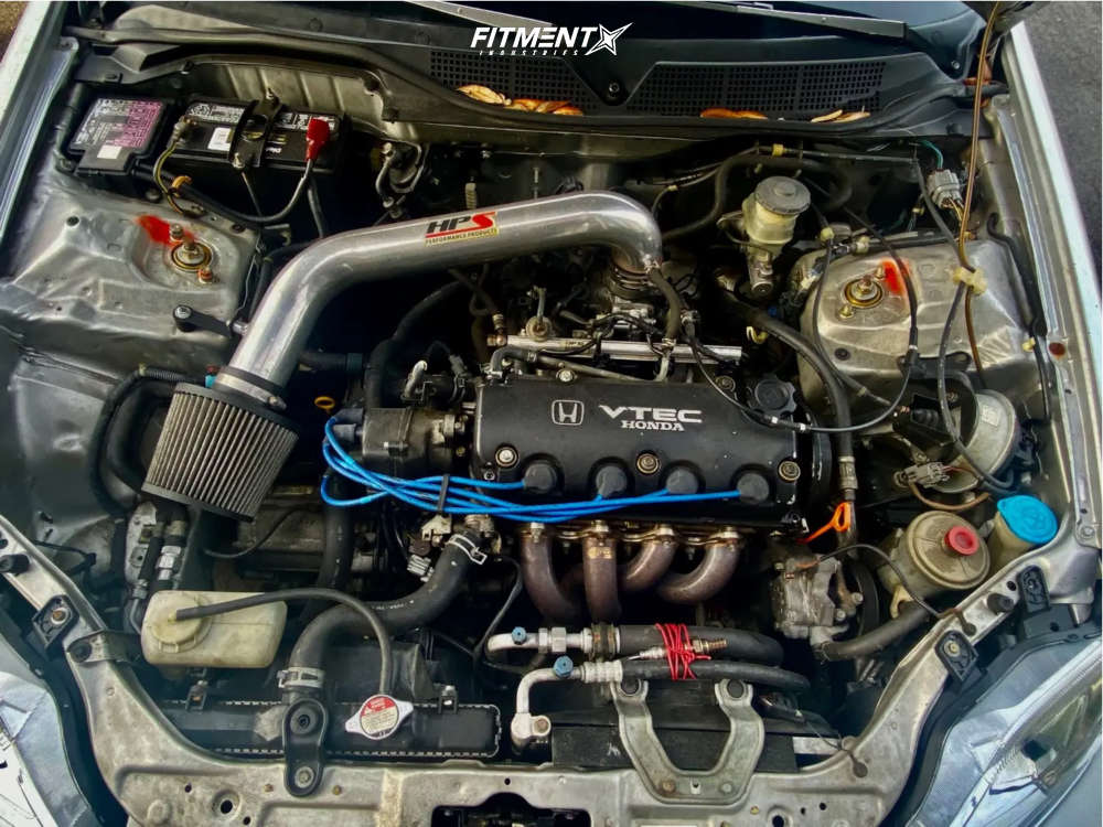 1999 Honda Civic LX with 15x6.5 AVID1 Av8 and Hankook 195x50 on ...