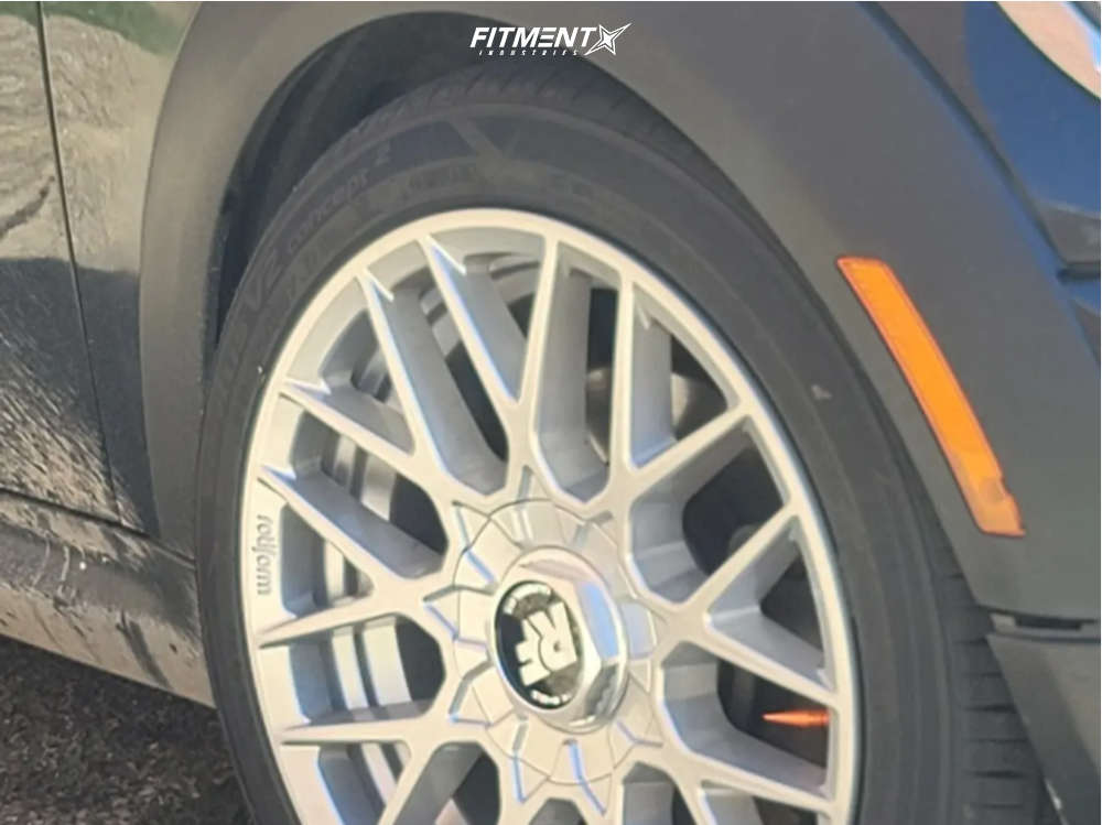 2013 Mini Cooper Base with 17x8 Rotiform Rse and Hankook 215x45 on ...