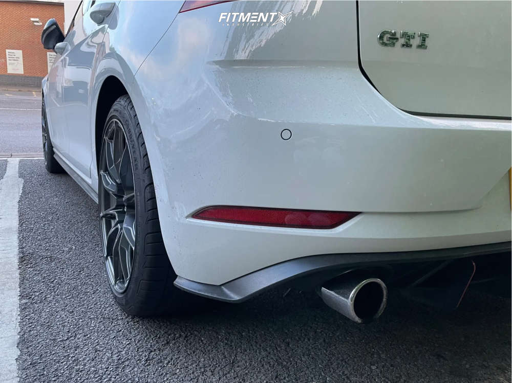 2017 Volkswagen GTI Autobahn with 18x8.5 Bola FLB and Goodyear 225x40 ...