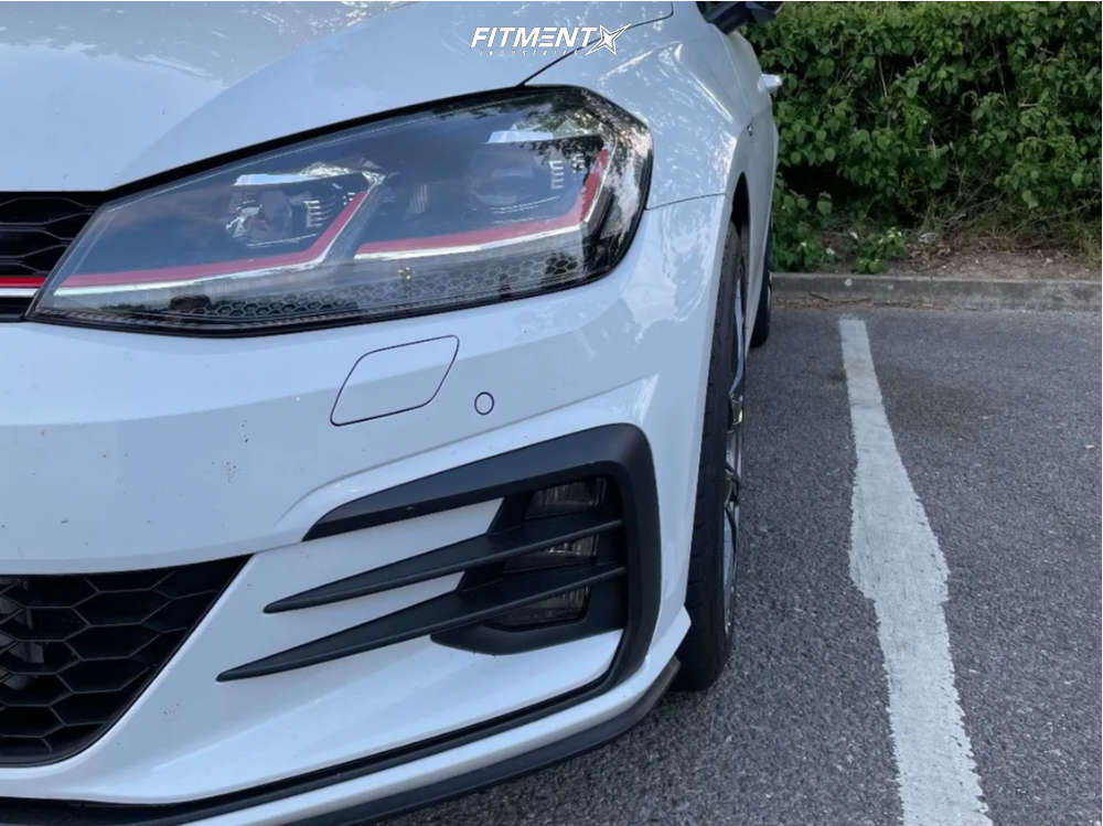 2017 Volkswagen GTI Autobahn with 18x8.5 Bola FLB and Goodyear 225x40 ...