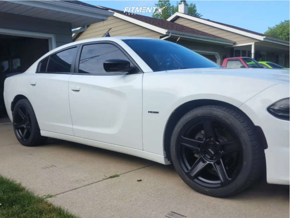 2017 Dodge Charger R/T with 20x9.5 American Racing Hellion and Pirelli ...