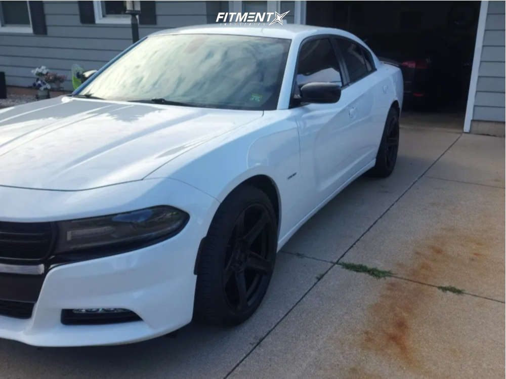 2017 Dodge Charger R/T with 20x9.5 American Racing Hellion and Pirelli ...