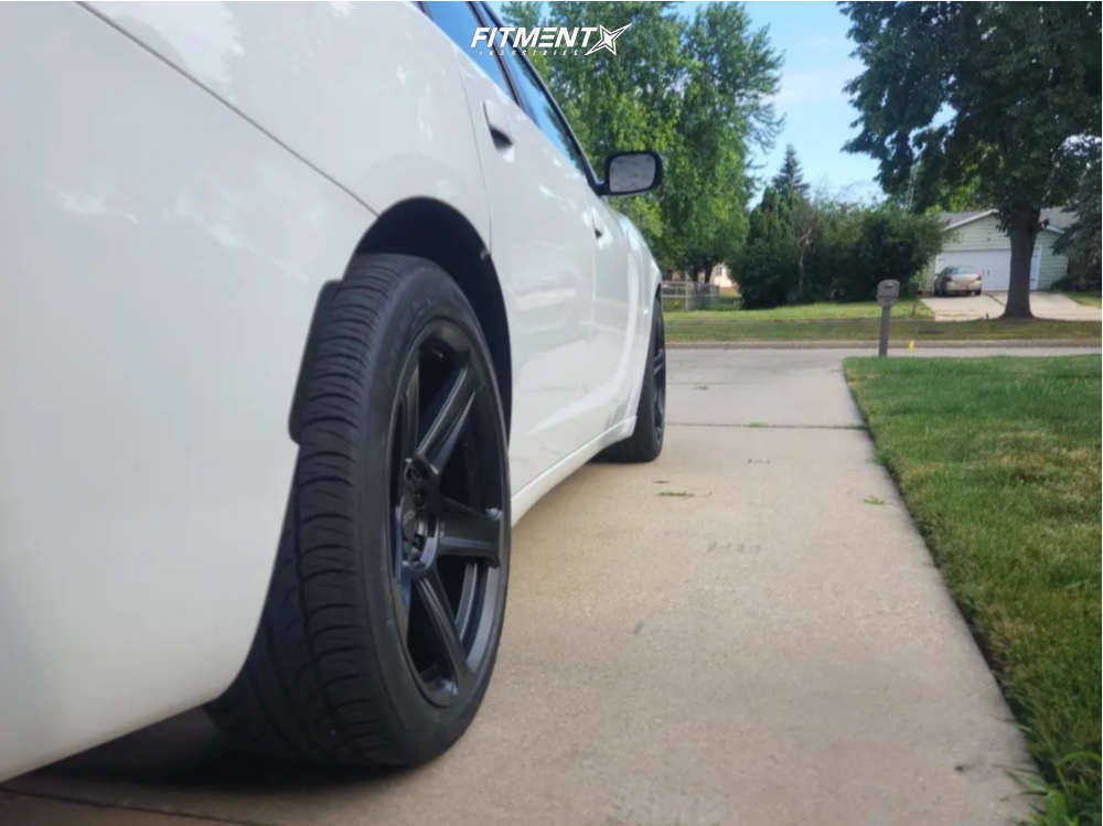 2017 Dodge Charger R/T with 20x9.5 American Racing Hellion and Pirelli ...