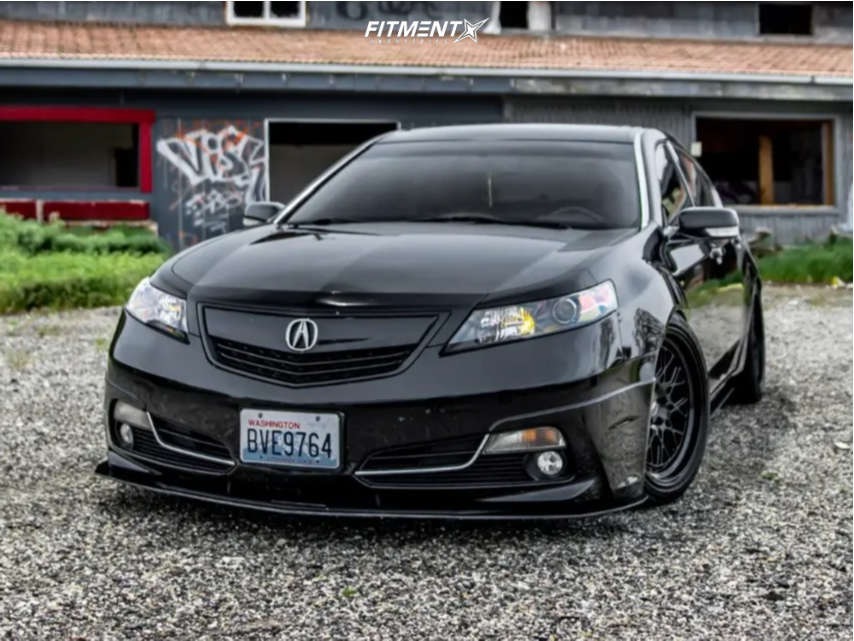 2012 Acura TL SH-AWD with 19x9.5 ESR Cs3 and Delinte 245x35 on ...