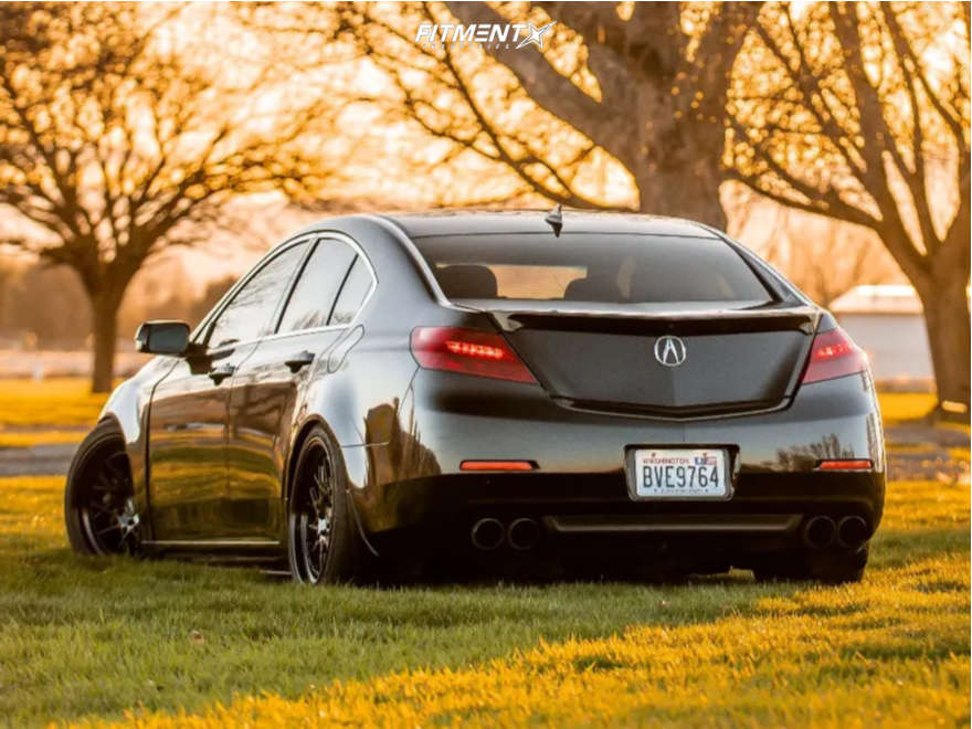 2012 Acura TL SH-AWD with 19x9.5 ESR Cs3 and Delinte 245x35 on ...
