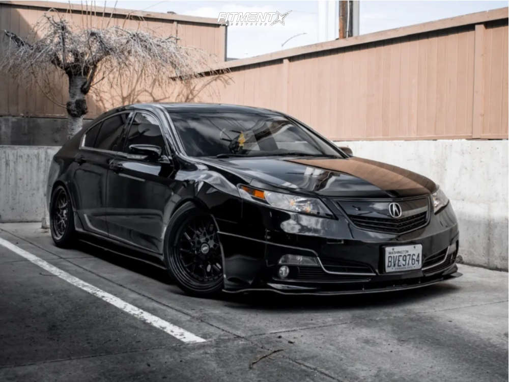 2012 Acura TL SH-AWD with 19x9.5 ESR Cs3 and Delinte 245x35 on ...