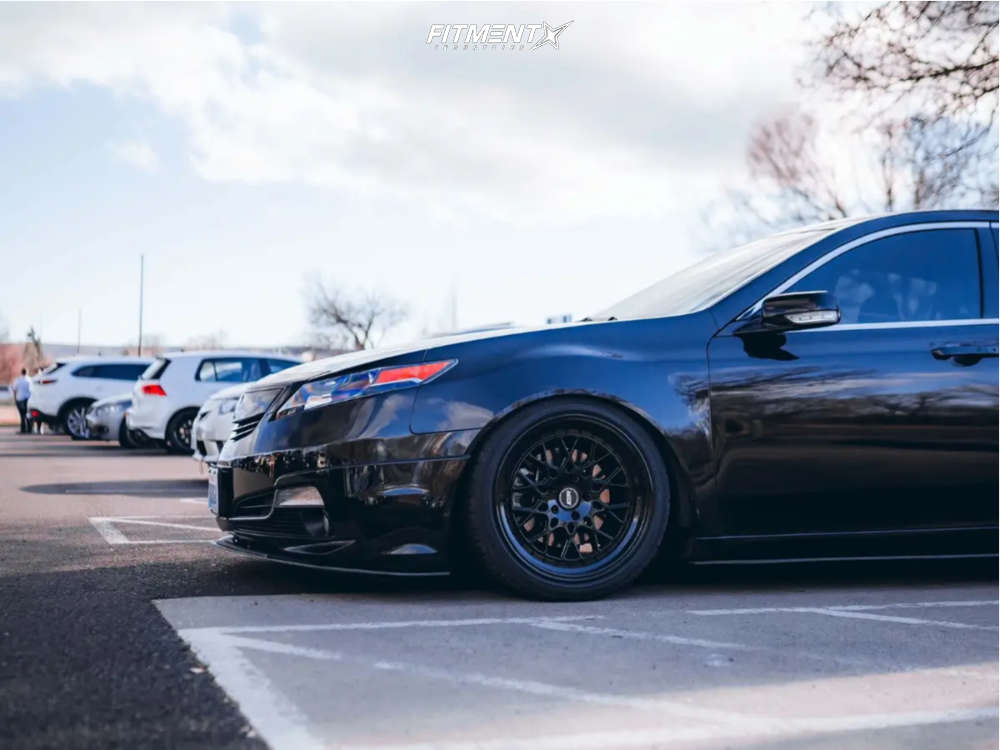 2012 Acura TL SH-AWD with 19x9.5 ESR Cs3 and Delinte 245x35 on ...