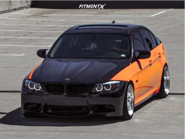 2011 BMW 328i XDrive Base with 18x8.5 Aodhan Ds08 and Ironman 225x45 on ...