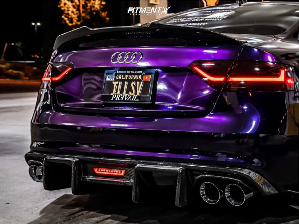 2013 Audi S5 Base with 20x10.5 BC Forged Hca162s and Continental 275x30 ...