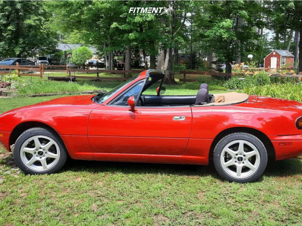 1994 Mazda Miata Base with 15x7 Raceline Matrix and Falken 195x50 on ...