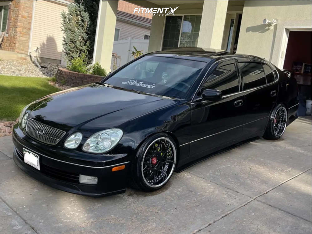 2003 Lexus GS430 Base with 18x9.5 Infinitewerks Is and Lionhart 215x45 ...