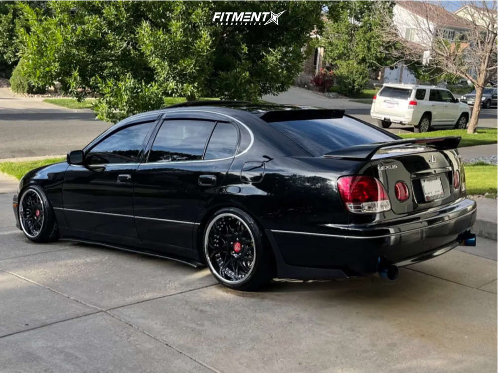 2003 Lexus GS430 Base with 18x9.5 Infinitewerks Is and Lionhart 215x45 ...