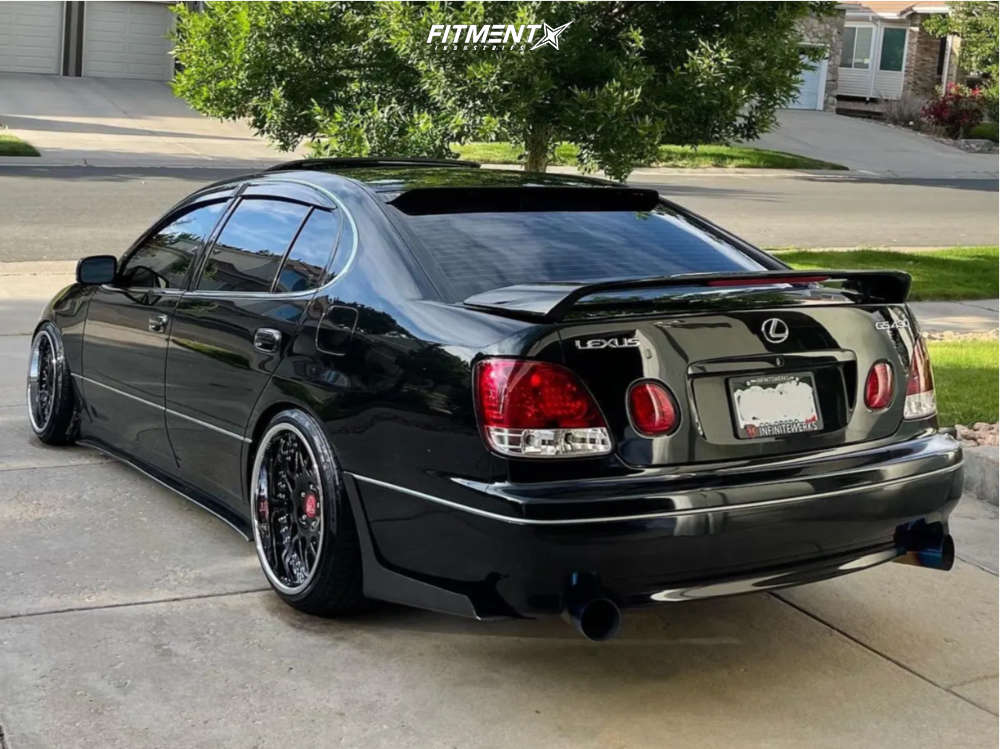 2003 Lexus GS430 Base with 18x9.5 Infinitewerks Is and Lionhart 215x45 ...