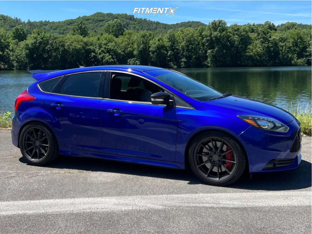 2014 Ford Focus ST with 18x8 TSW Kemora and Michelin 245x40 on Lowering ...