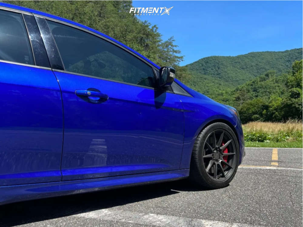 2014 Ford Focus ST with 18x8 TSW Kemora and Michelin 245x40 on Lowering ...