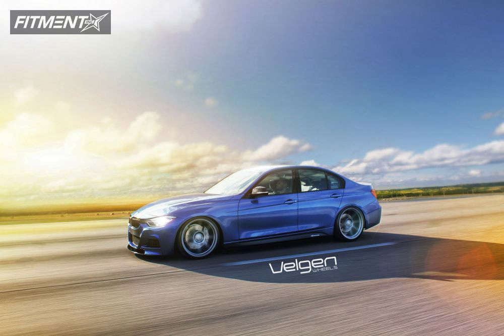 2013 BMW 335i Base with 20x9 Velgen VMB8 and Hankook 245x30 on Lowered ...