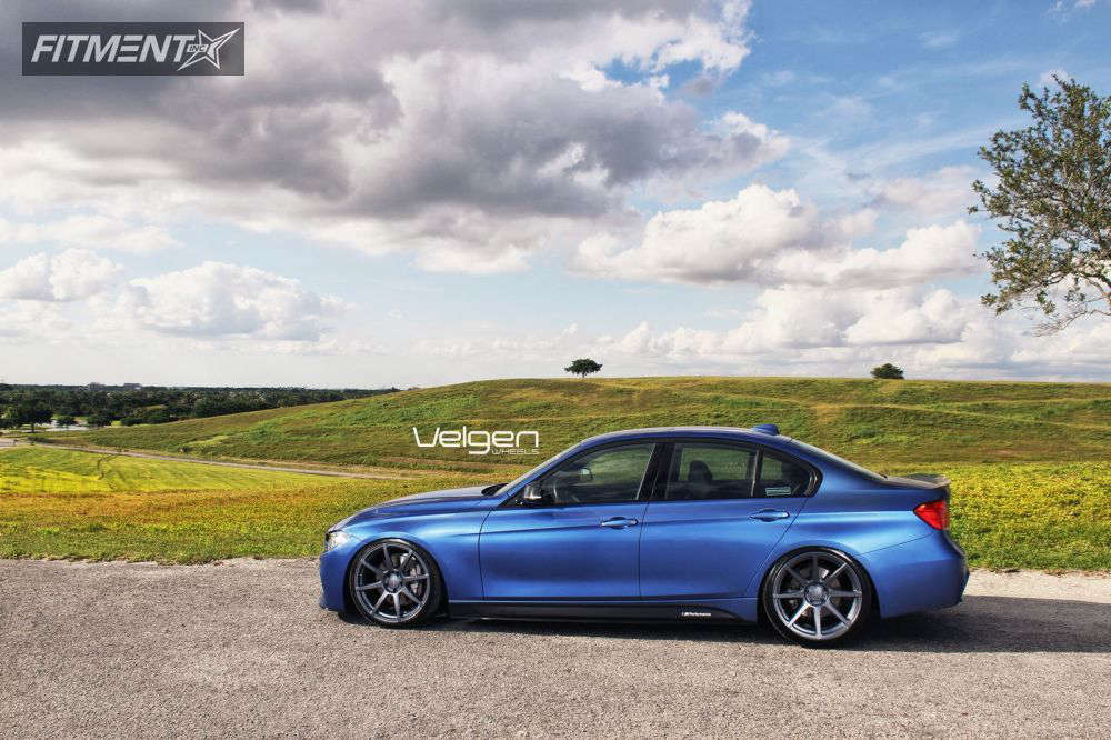2013 BMW 335i Base with 20x9 Velgen VMB8 and Hankook 245x30 on Lowered ...
