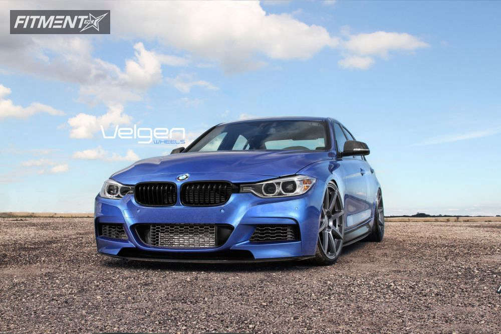 2013 BMW 335i Base with 20x9 Velgen VMB8 and Hankook 245x30 on Lowered ...