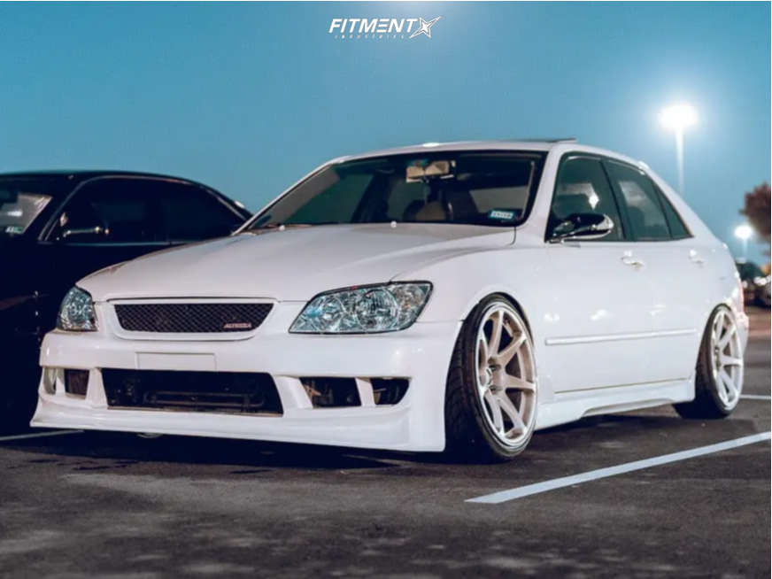 2001 Lexus IS300 Base with 18x9.5 MB Wheels Battles and Federal 225x40 ...