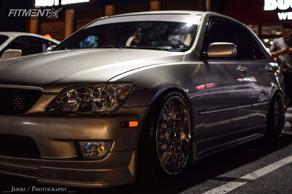 2002 Lexus IS300 Base with 18x8.5 SSR and Nitto 215x35 on Coilovers ...