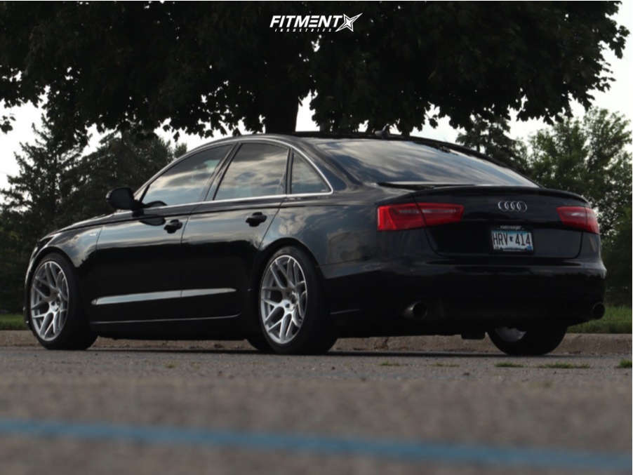 2012 Audi A6 Premium Plus with 19x9.5 Aodhan AFF2 and Michelin 235x40 ...