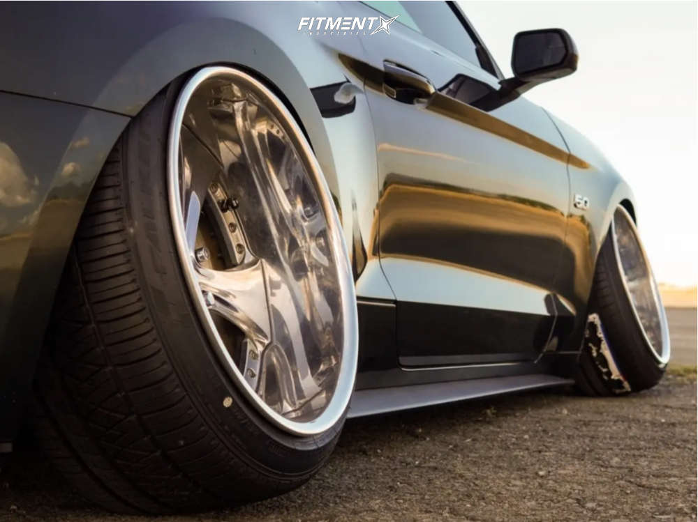 2015 Ford Mustang GT with 19x10.5 Weds Ratzingers and Falken 225x40 on ...