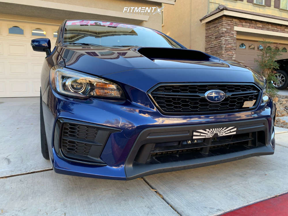 2021 Subaru WRX STI Base with 18x9.5 AVID1 Av6 and Nitto 245x40 on ...