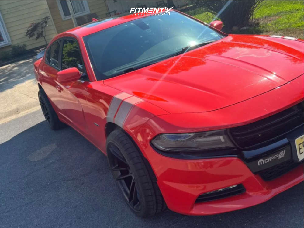 2018 Dodge Charger R~T with 20x11 Voxx Replicas Hellcat Widebody 2 and ...