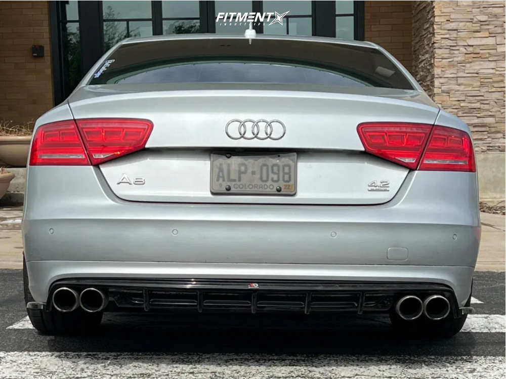 2011 Audi A8 Quattro Base with 20x9.5 TSW Bathurst and Lionhart 285x30 ...