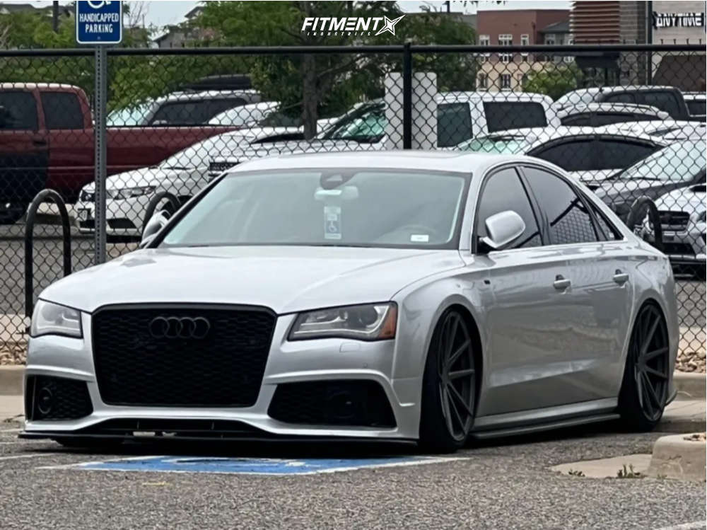 2011 Audi A8 Quattro Base with 20x9.5 TSW Bathurst and Lionhart 285x30 ...