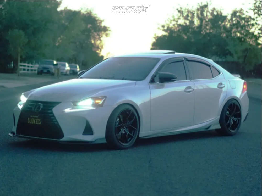 2018 Lexus IS300 Base with 18x8.5 Enkei Tsr-x and Firestone 235x40 on ...