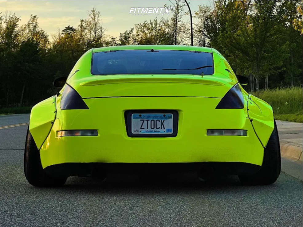 2004 Nissan 350Z Base with 18x11 Heritage Hokkaido Directional and ...