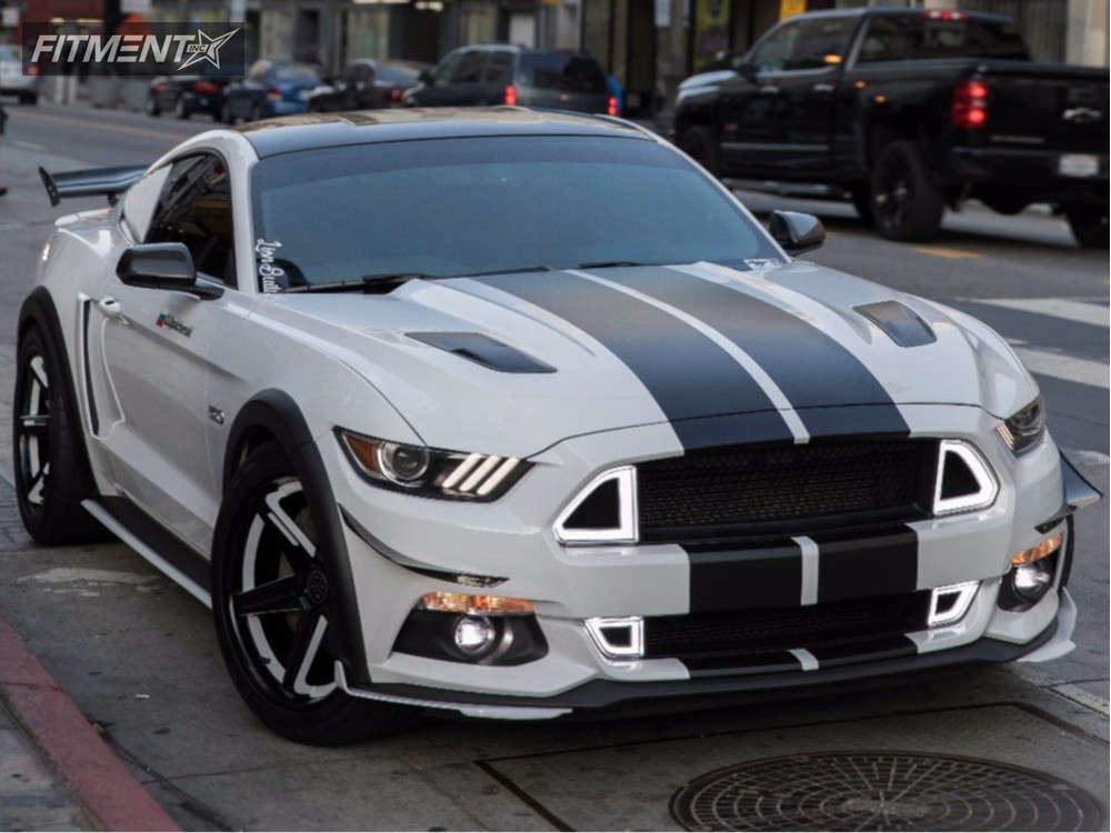 2016 Ford Mustang GT with 20x11 Blaque Diamond BD-21 and Nitto 275x40 ...