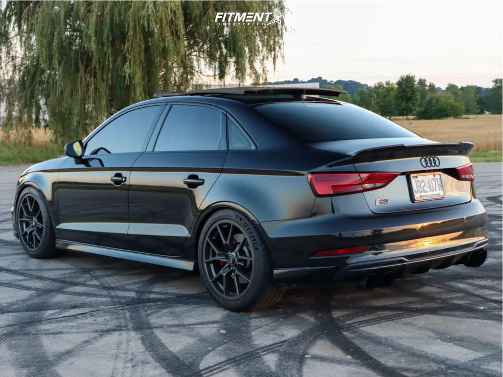 2017 Audi S3 Premium Plus with 18x9 Neuspeed Rse10 and Michelin 255x40 ...