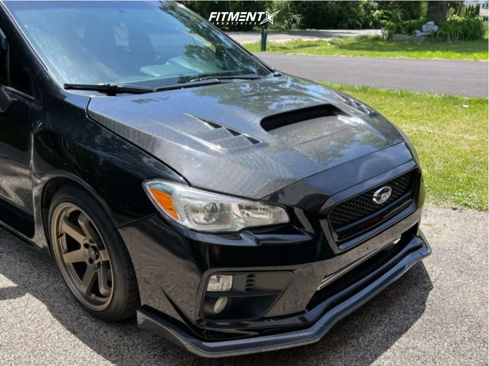 2016 Subaru WRX Premium with 18x9.5 AVID1 Av6 and Nitto 245x40 on ...