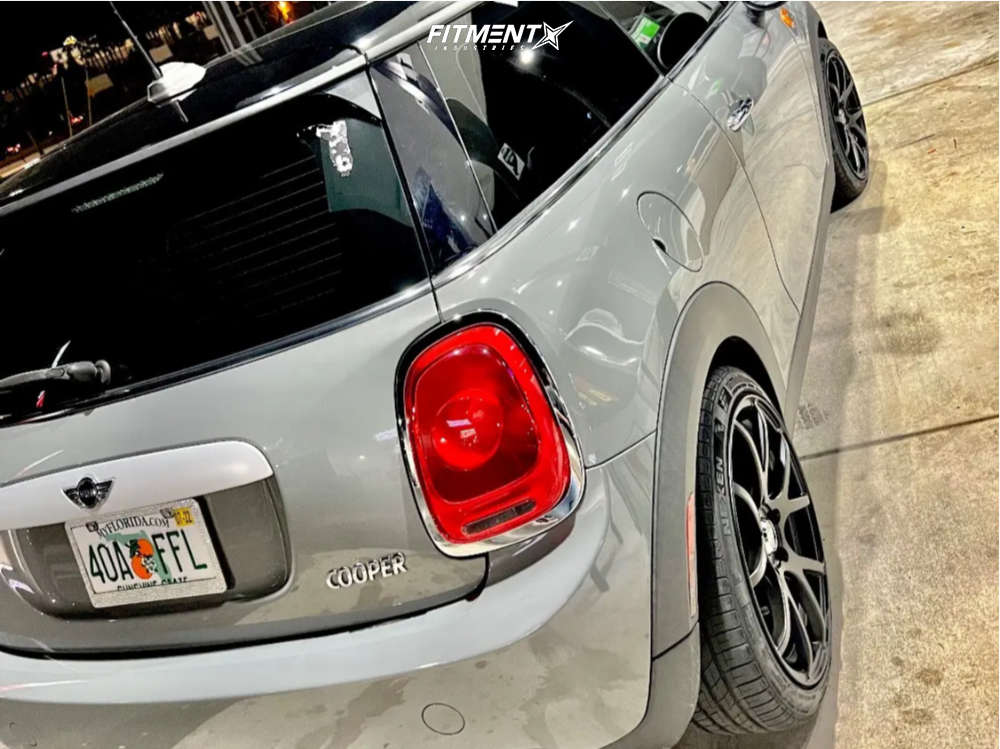 2015 Mini Cooper Base with 18x8 Enkei M52 and Nexen 215x40 on Stock ...