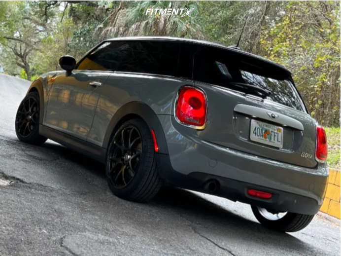 2015 Mini Cooper Base with 18x8 Enkei M52 and Nexen 215x40 on Stock ...