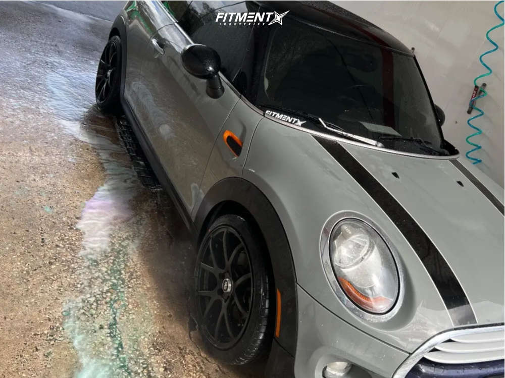 2015 Mini Cooper Base with 18x8 Enkei M52 and Nexen 215x40 on Stock ...