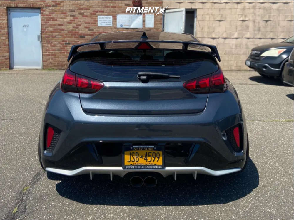 2020 Hyundai Veloster Turbo Ultimate with 18x9.5 ESR Sr07 and Nexen ...