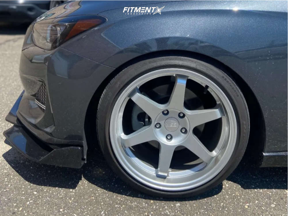 2020 Hyundai Veloster Turbo Ultimate with 18x9.5 ESR Sr07 and Nexen 225x40 on Coilovers ...
