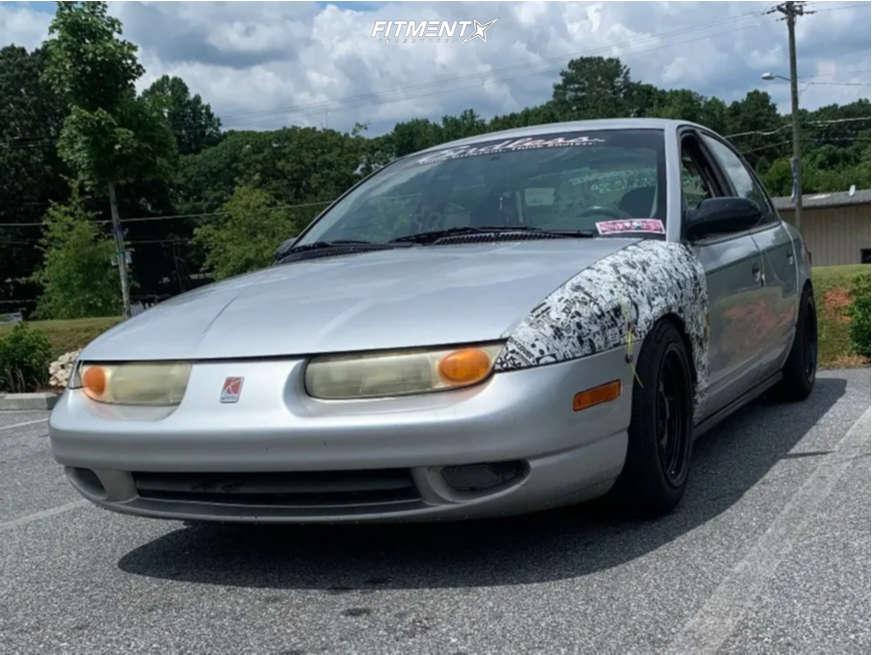 2002 Saturn SL1 Base with 15x8 Aodhan Ah01 and Sailun 185x60 on ...