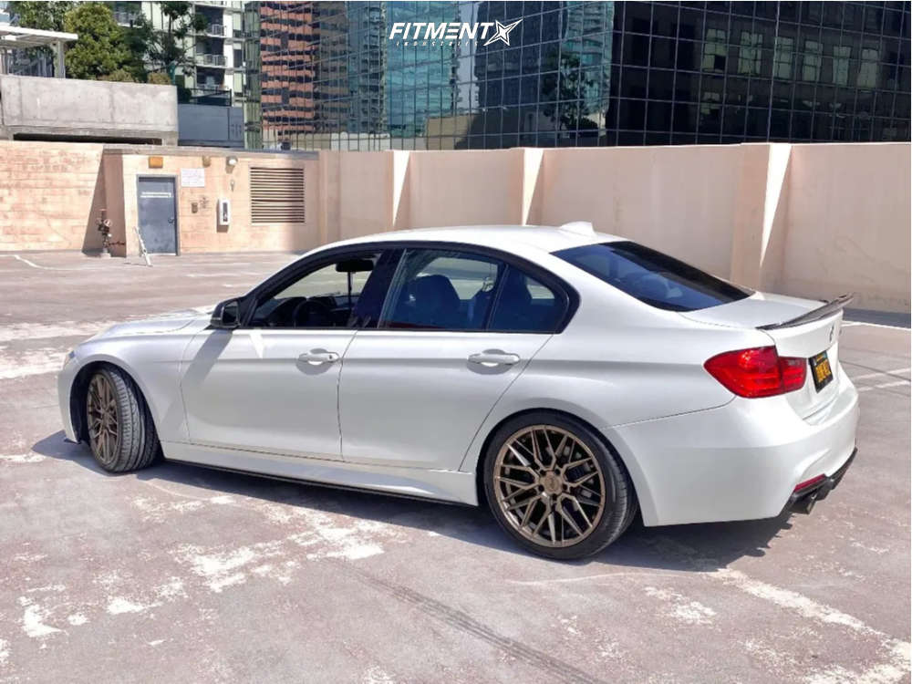 2013 BMW 328i Base with 19x8.5 Niche Gamma and Hankook 235x35 on ...