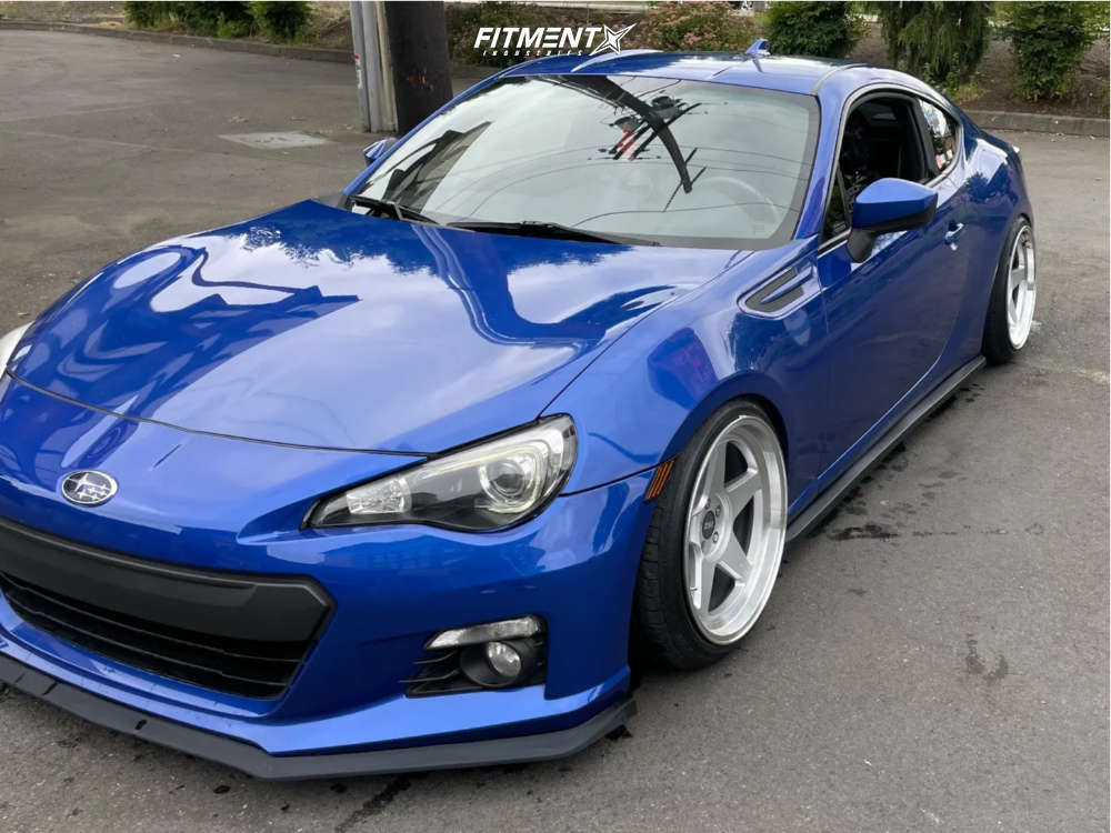 2015 Subaru BRZ Limited with 18x10.5 ESR Cr5 and Vercelli 225x40 on ...