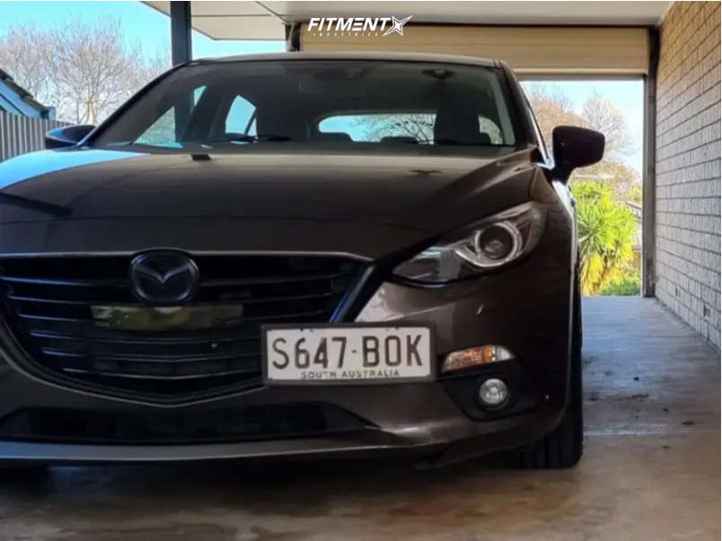 2014 Mazda 3 Sport GT with 18x8.5 Rotiform Rse and Toyo Tires 225x45 on ...