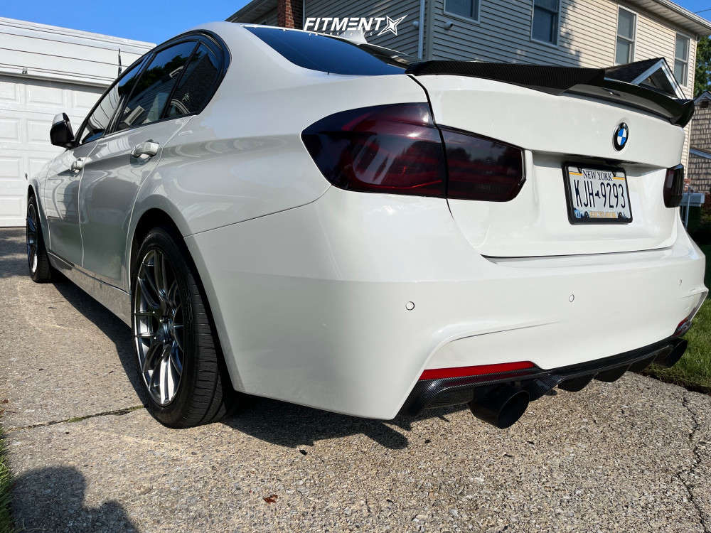 2017 BMW 330i XDrive Base with 18x8.5 Aodhan Ah-x and Michelin 245x40 ...