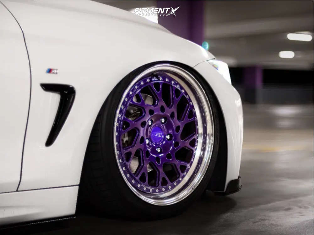 2015 BMW 428i Base with 19x8.5 ESR Forged Es3 and Falken 225x40 on Air ...