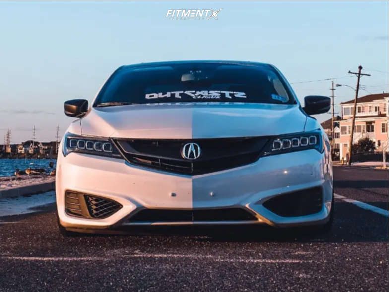 2016 Acura ILX Base with 18x8.5 Vors Tr4 and Fusion 245x40 on Coilovers ...