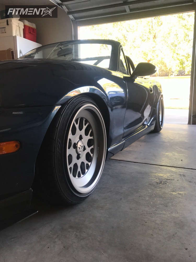 1999 Mazda MX-5 Miata Base with 16x9 Fifteen52 Formula Tr and Nitto ...