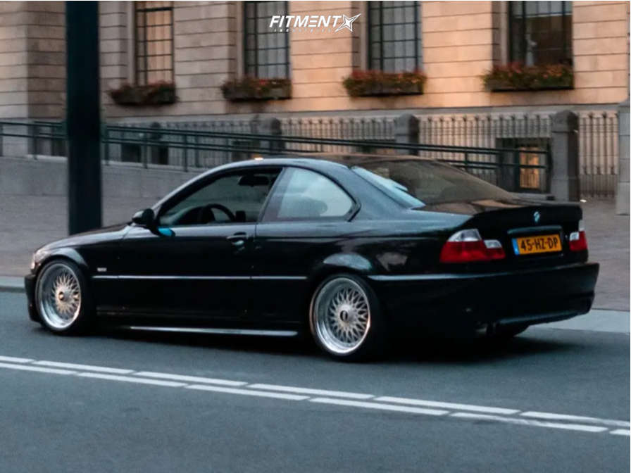 2002 BMW 330Ci Base with 17x8 BBS Rc090 and Vredestein 205x40 on Air ...